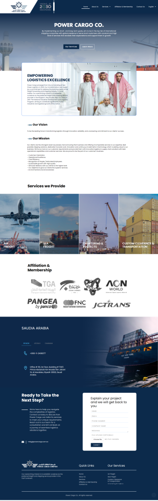 Contact Us - Power Cargo Company